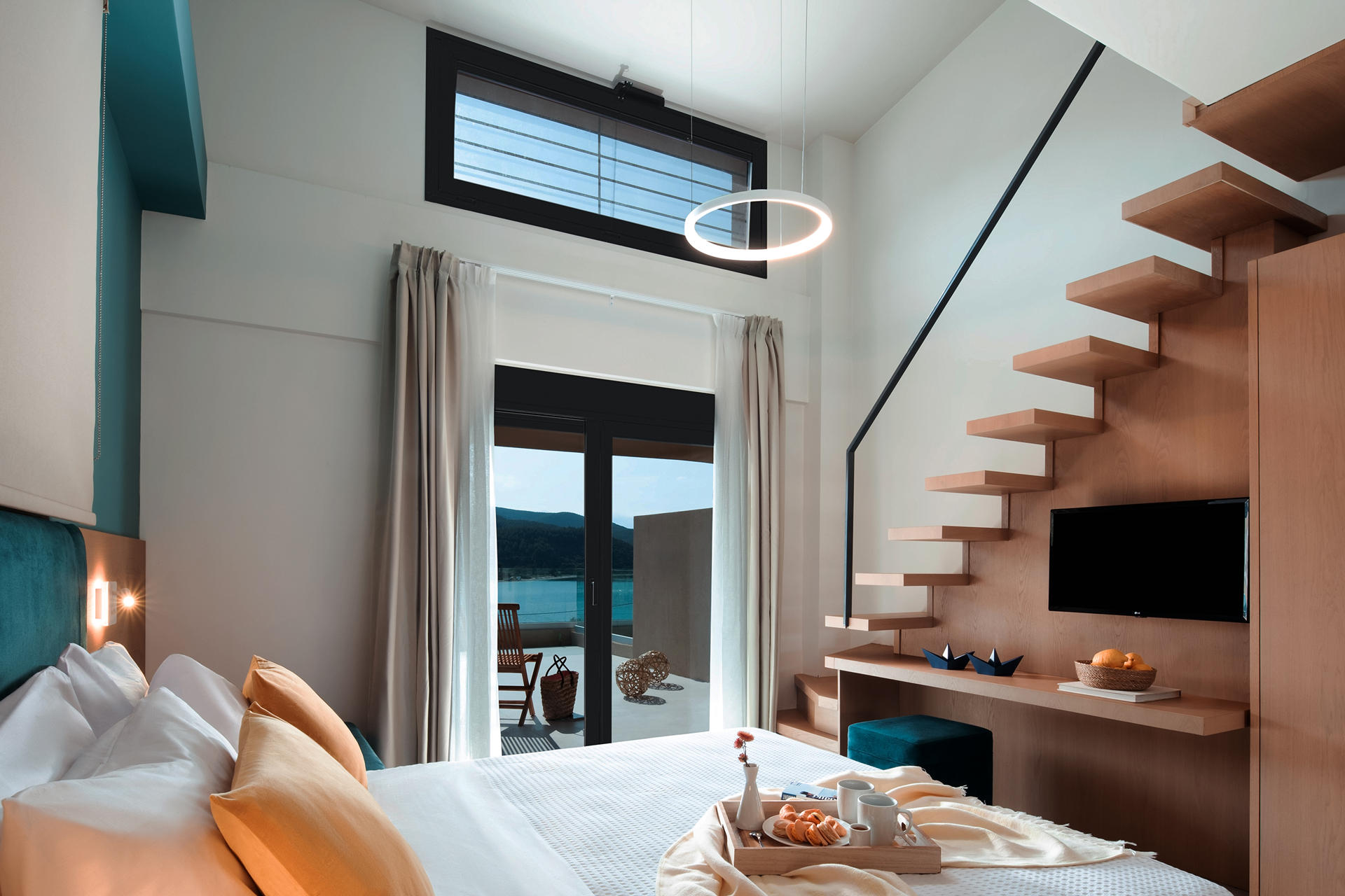 Split-level suite with sea view - Chronos Touristic